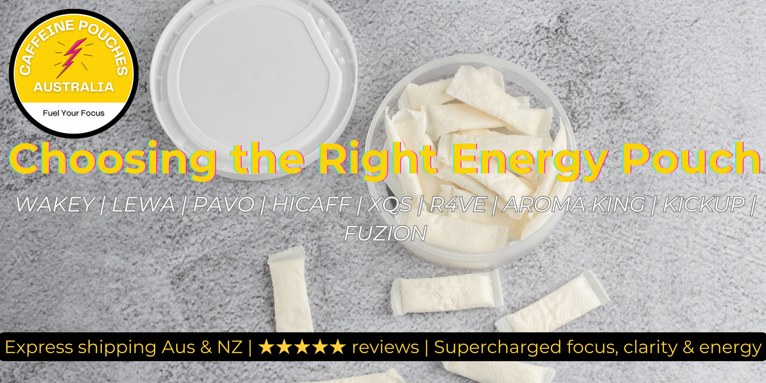 Choosing the Right Energy Pouch: A Comprehensive Guide – Caffeine ...