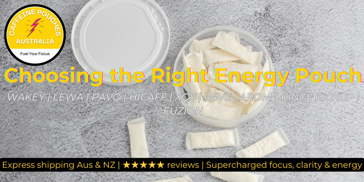 Choosing the Right Energy Pouch: A Comprehensive Guide – Caffeine ...