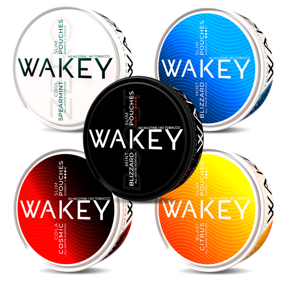 Buy 4 Wakey & Get 1 Free | Wakey Energy Pouches Bundle – Caffeine ...